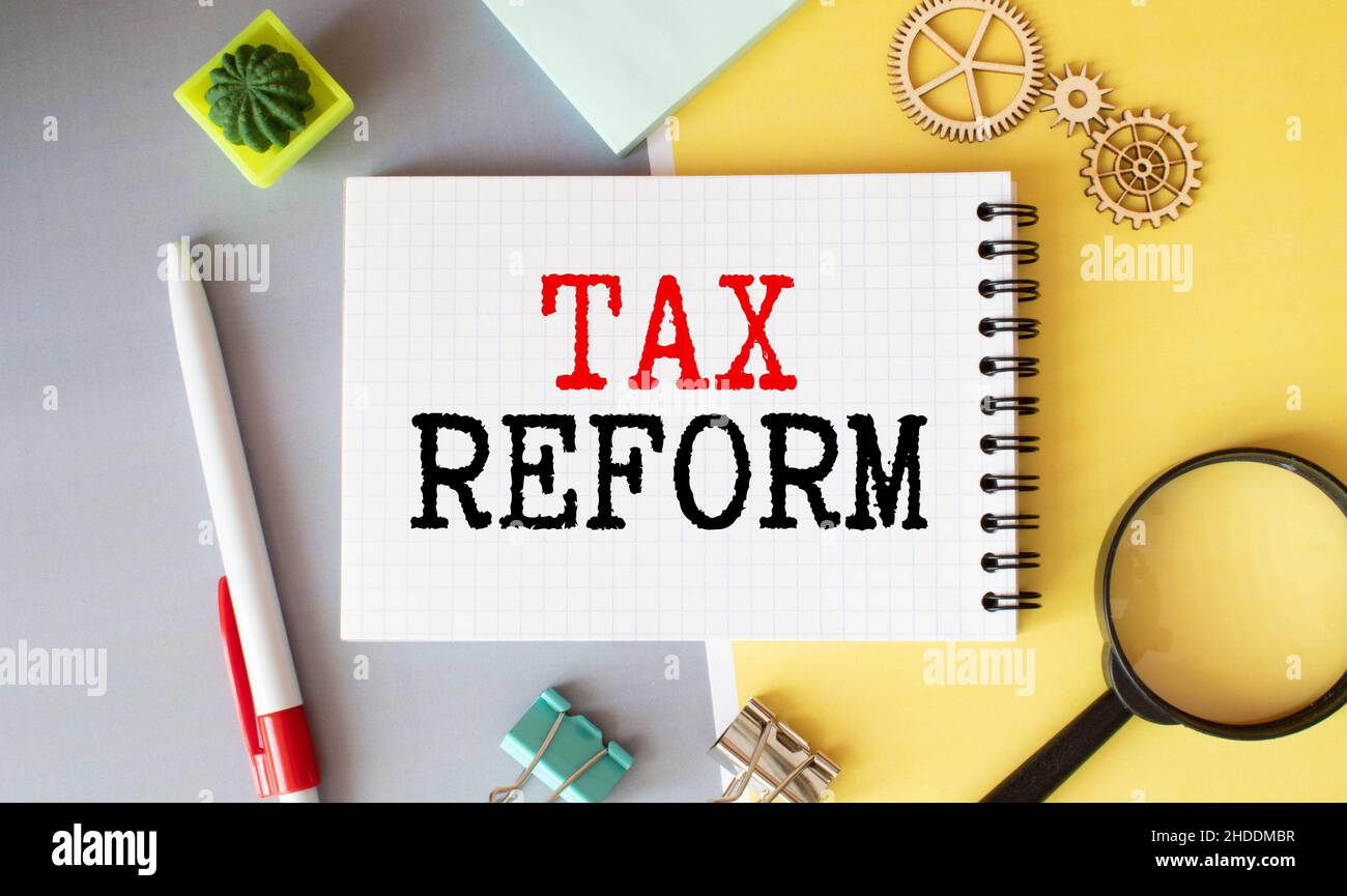 Symbol tax reforms hi-res stock photography and images - Alamy