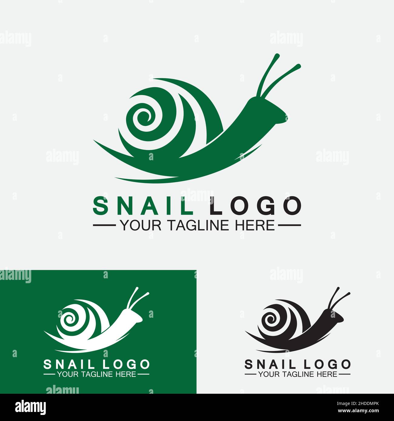 Snail logo template vector icon illustration design Stock Vector Image ...