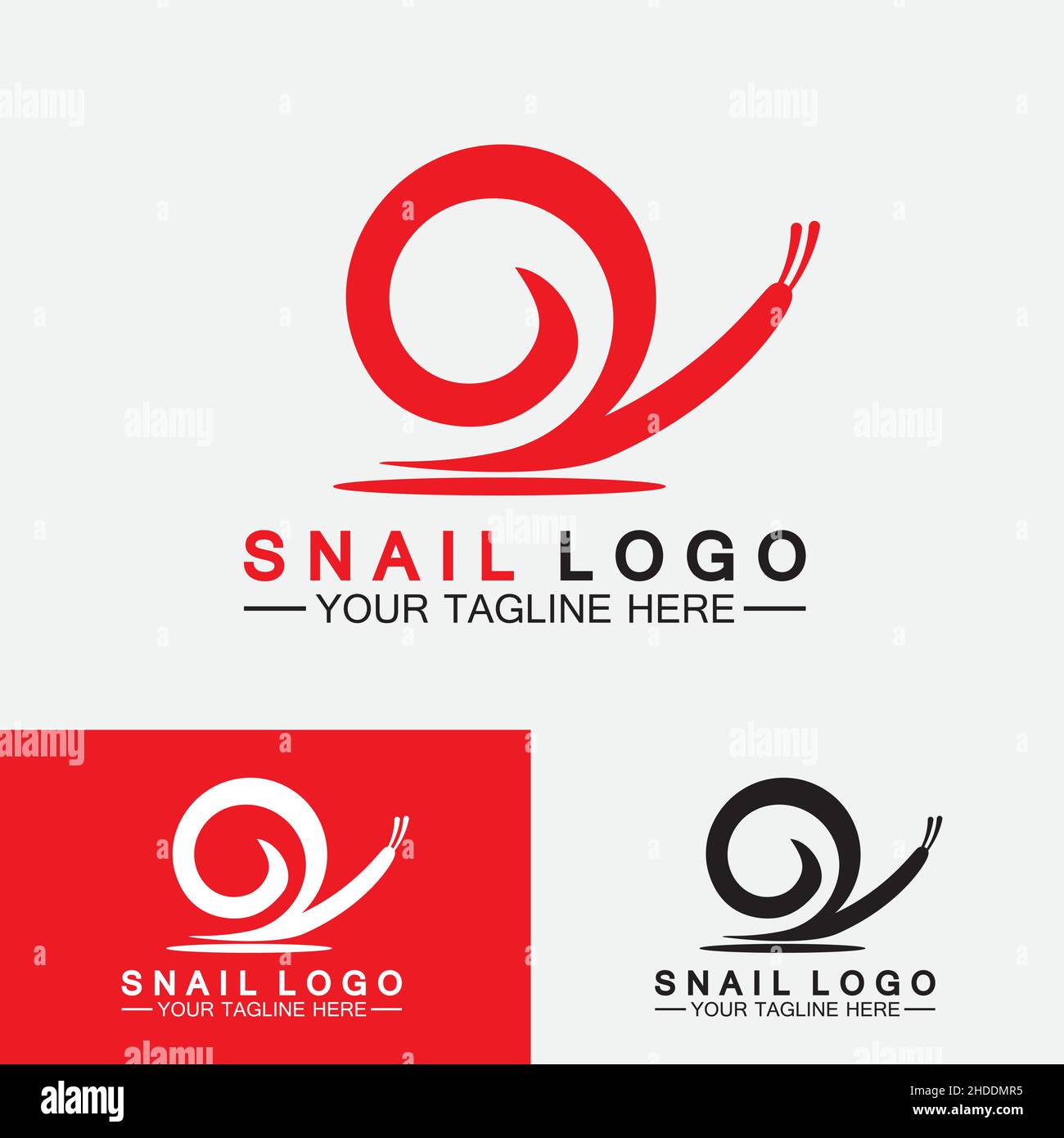 Snail logo template vector icon illustration design Stock Vector Image ...