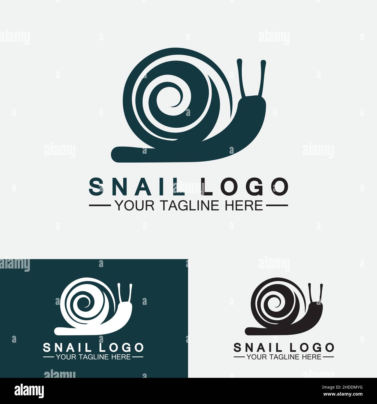 Snail logo template vector icon illustration design Stock Vector Image ...