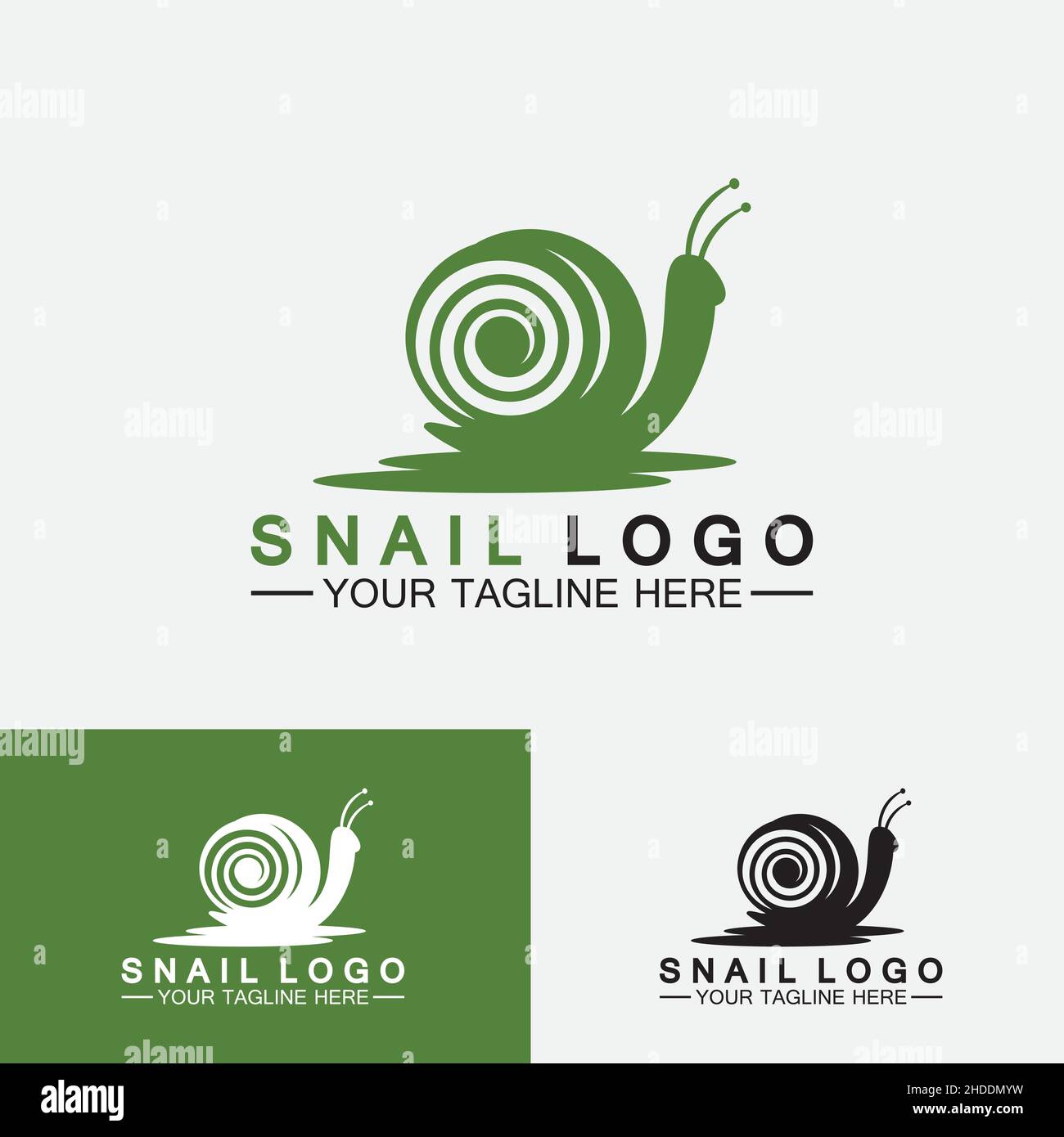 Snail logo template vector icon illustration design Stock Vector Image ...