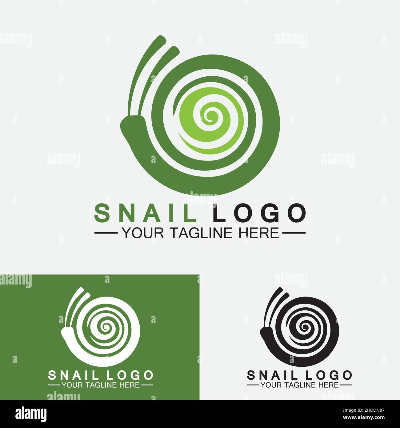 Snail logo template vector icon illustration design Stock Vector Image ...
