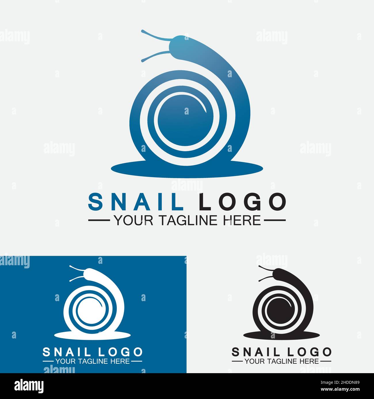 Snail logo template vector icon illustration design Stock Vector Image ...