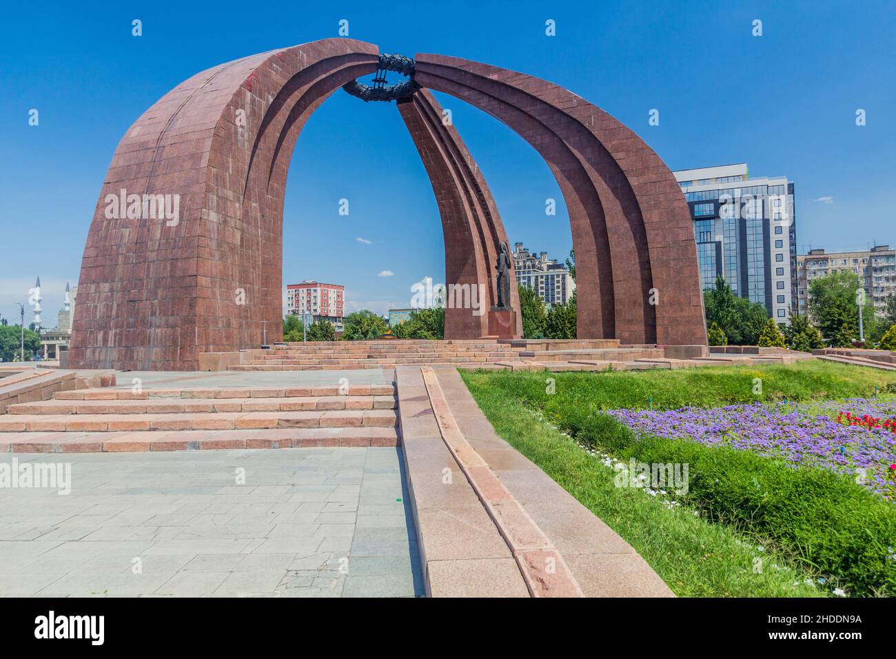 Victory monument in Bishkek, capital of Kyrgyzstan Stock Photo - Alamy