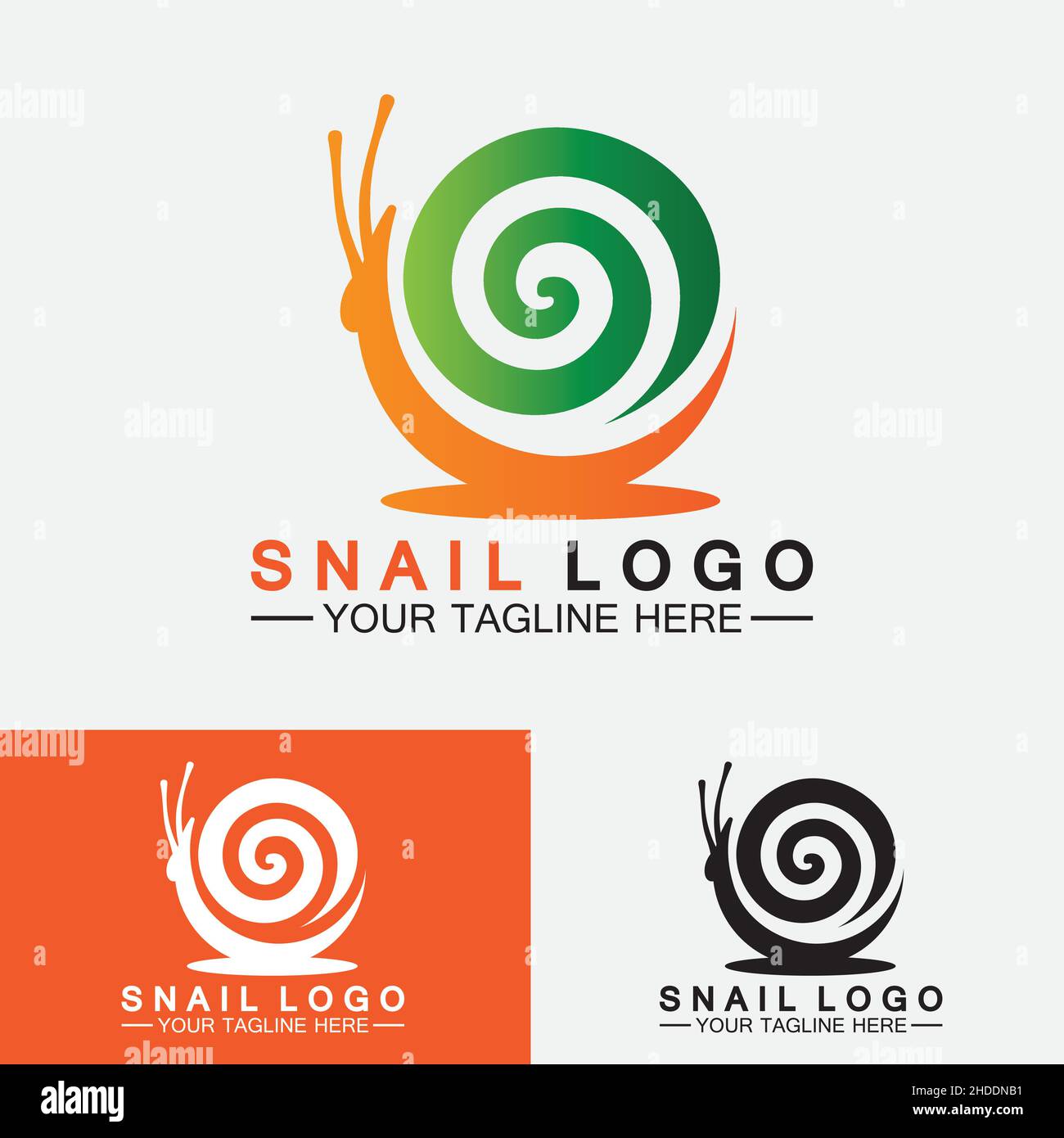 Snail logo template vector icon illustration design Stock Vector Image ...