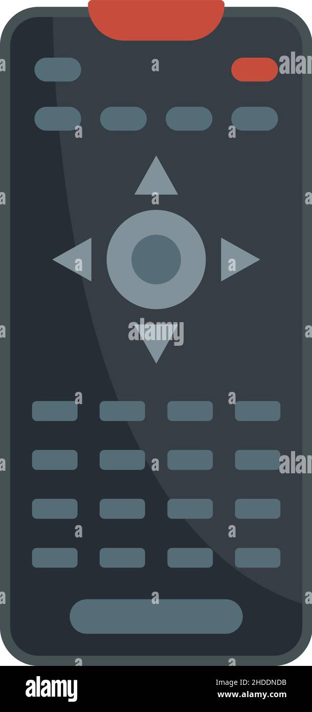 Remote control icon. Flat illustration of Remote control vector icon ...
