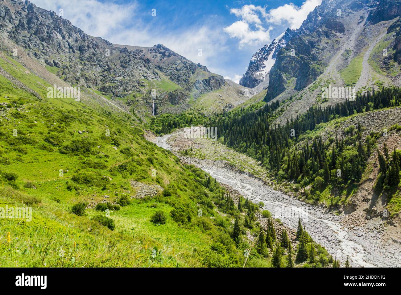 Ala Archa valley in Kyrgyzstan Stock Photo - Alamy