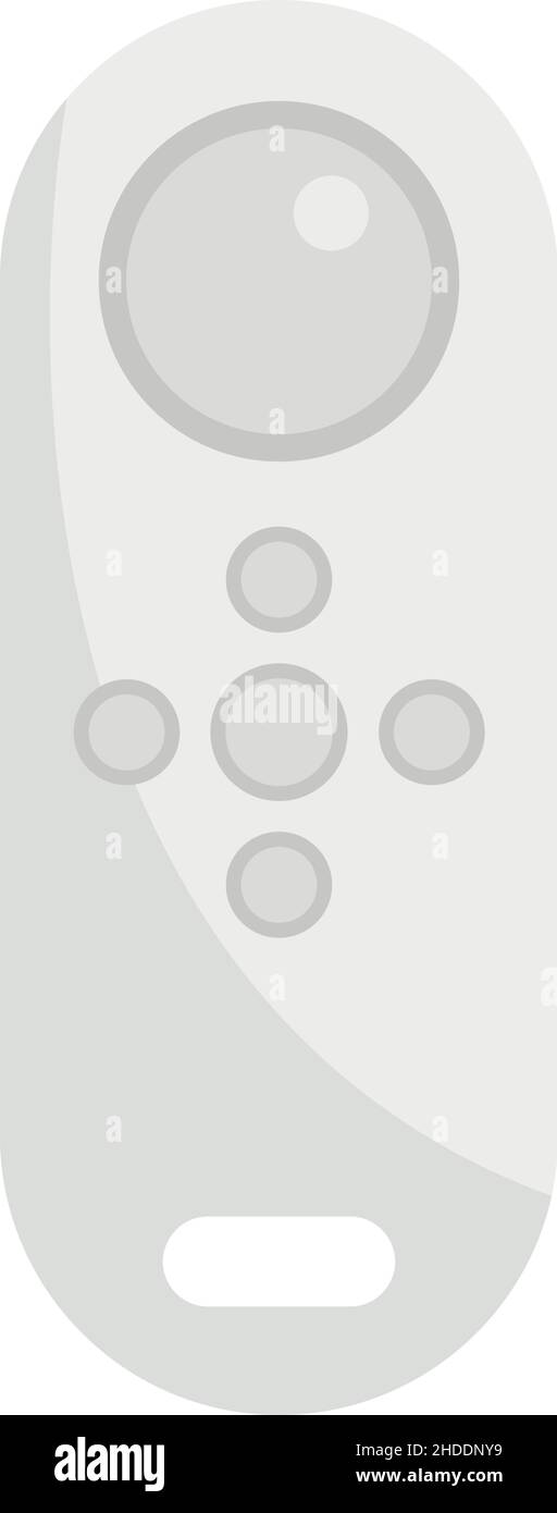 Air conditioner remote control icon. Flat illustration of Air ...