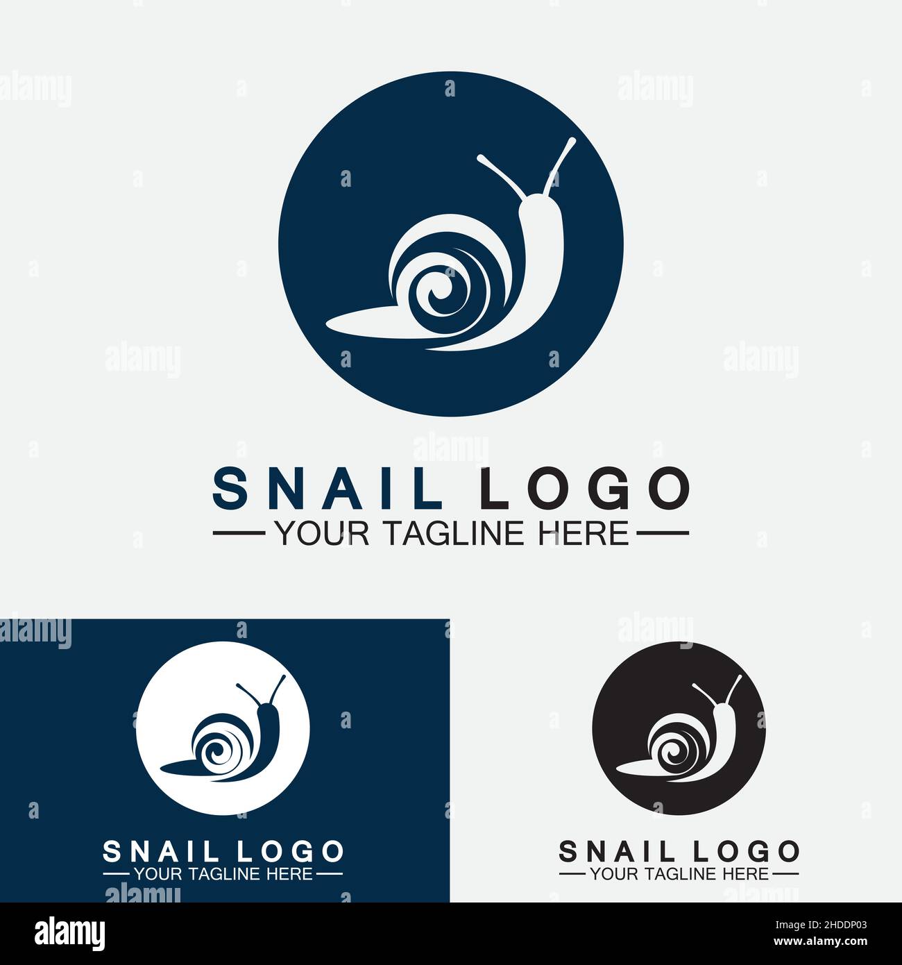 Snail Logo creative modern design inspiration vector Stock Vector Image ...