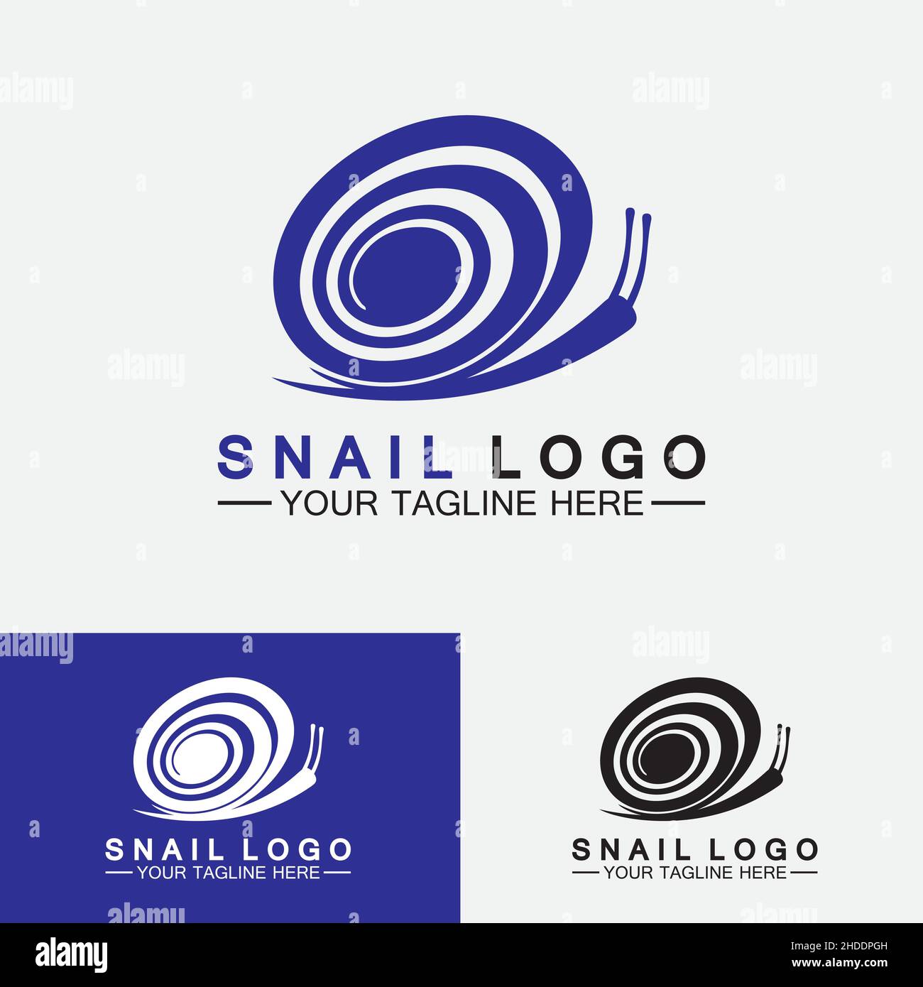 Snail logo template vector icon illustration design Stock Vector Image ...