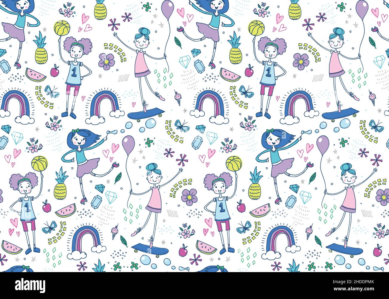 Tween female Stock Vector Images - Alamy