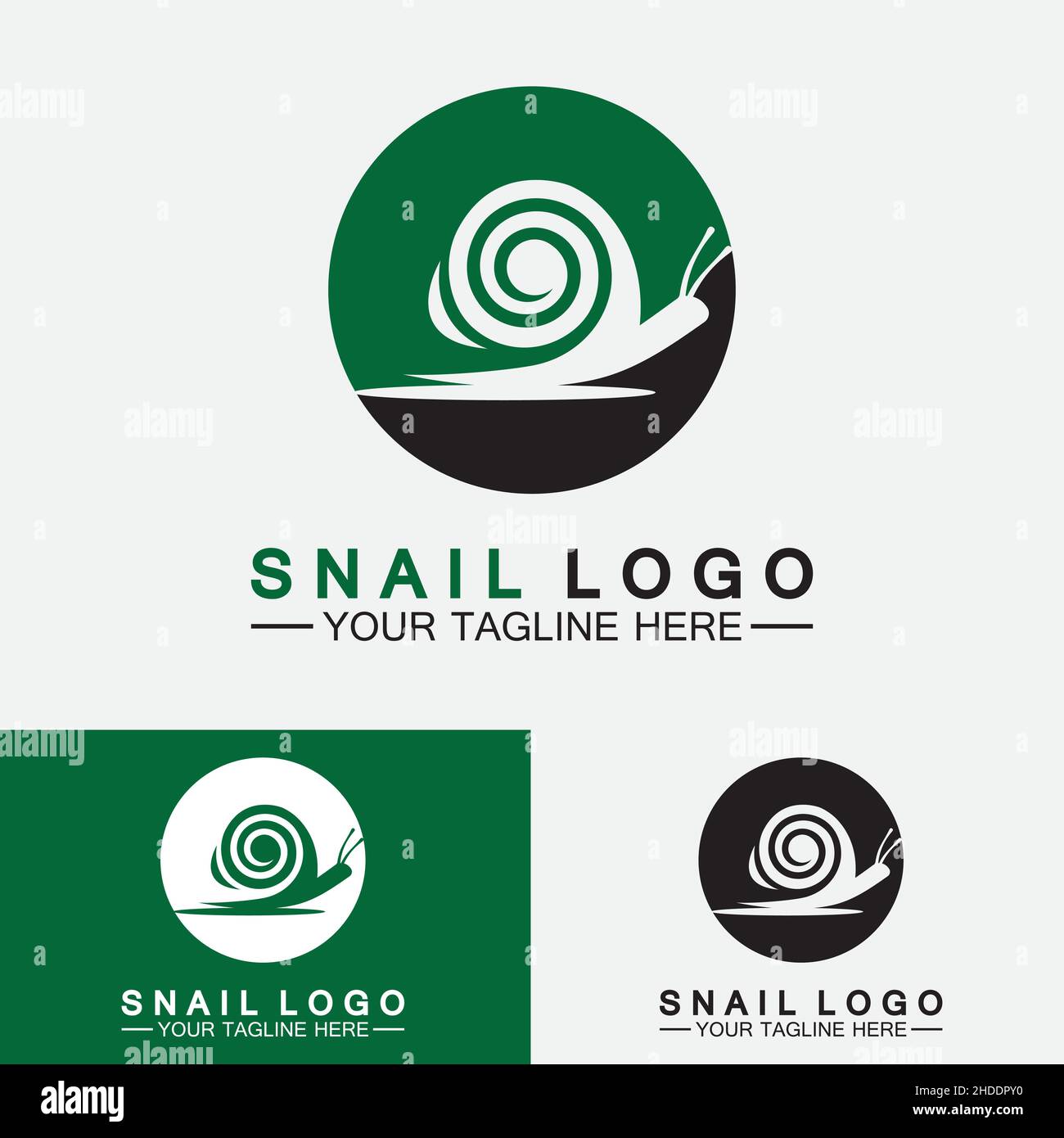 Snail Logo creative modern design inspiration vector Stock Vector Image ...
