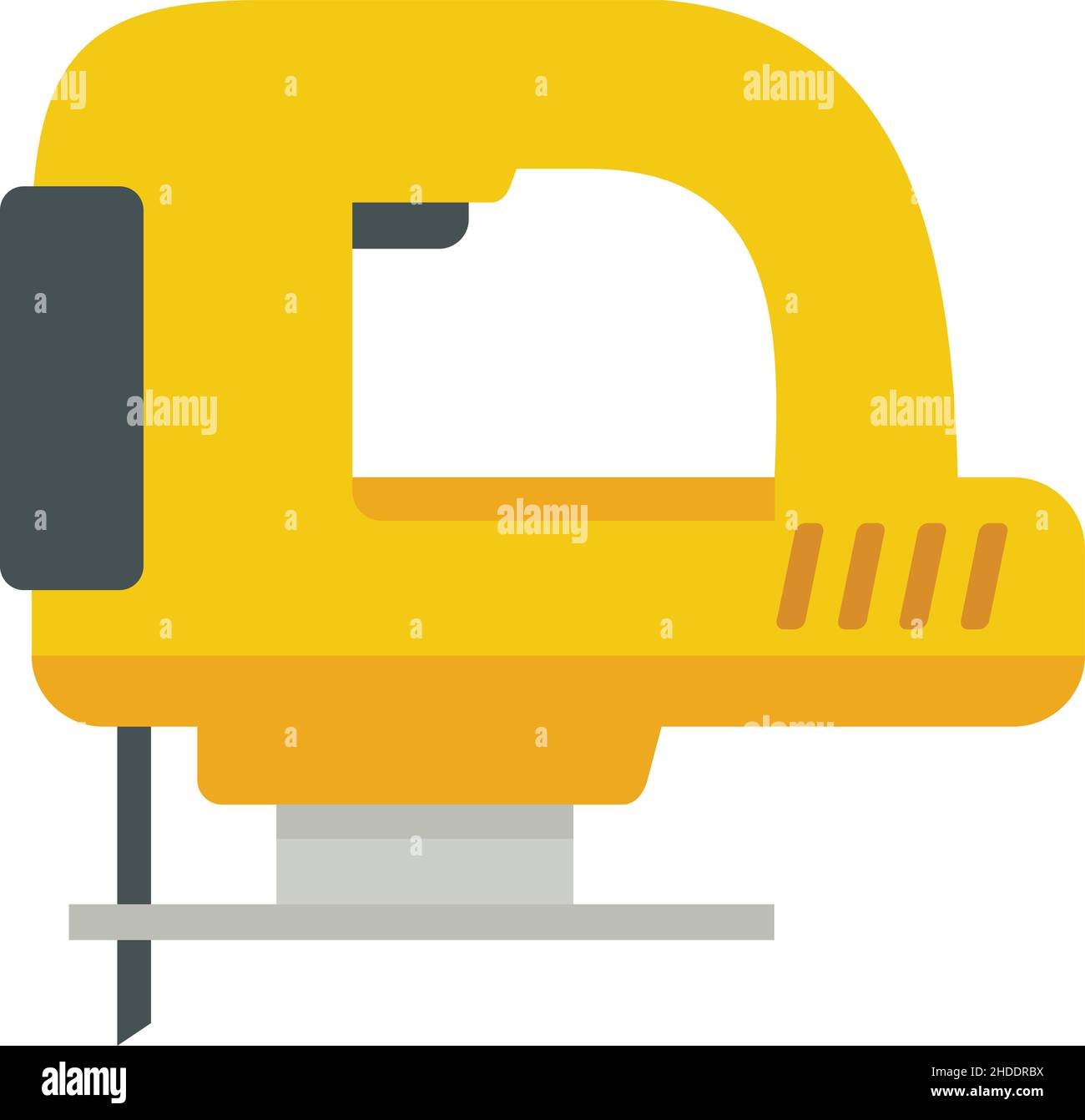 Electric saw icon. Flat illustration of Electric saw vector icon ...