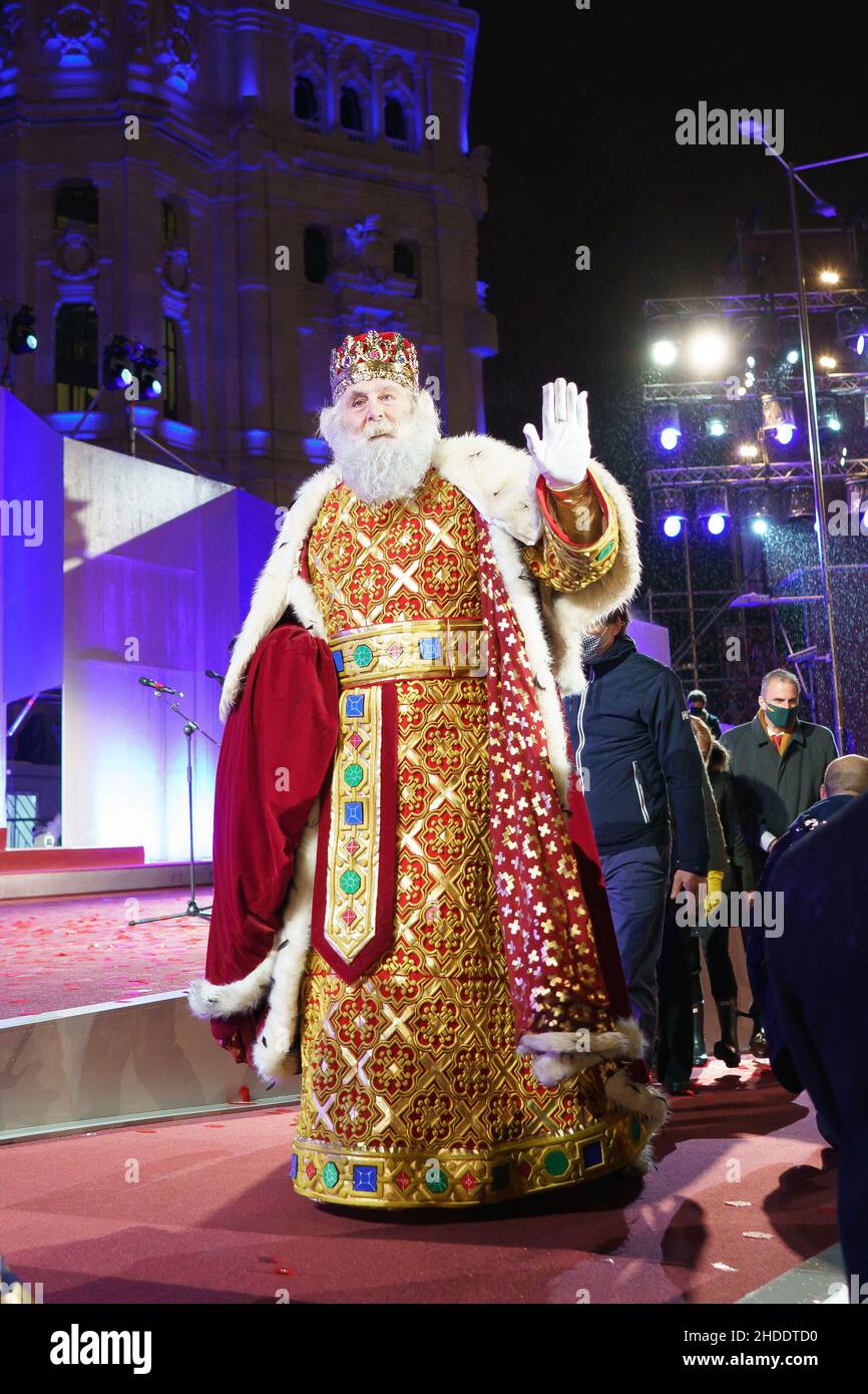 King Melchior seen during the Three Wise Men (or Three Kings ...