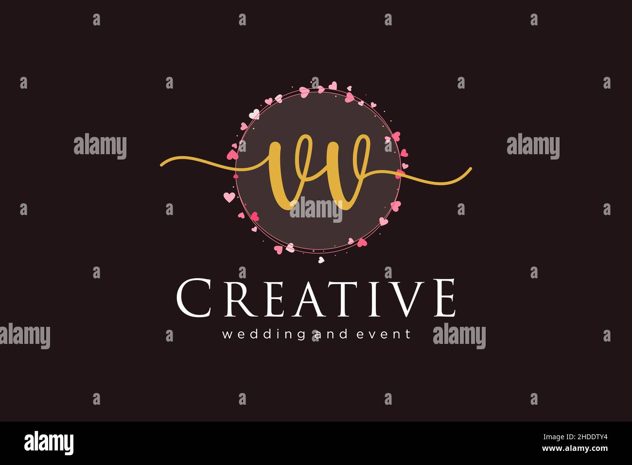 VV feminine logo. Usable for Logo for fashion,photography, wedding ...