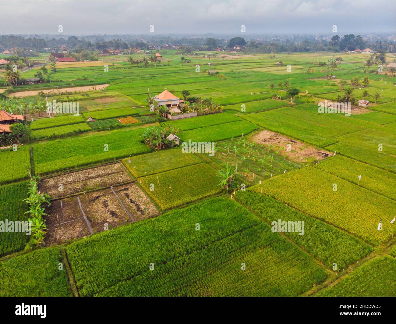 Aerial photo farming agriculture land development hi-res stock ...