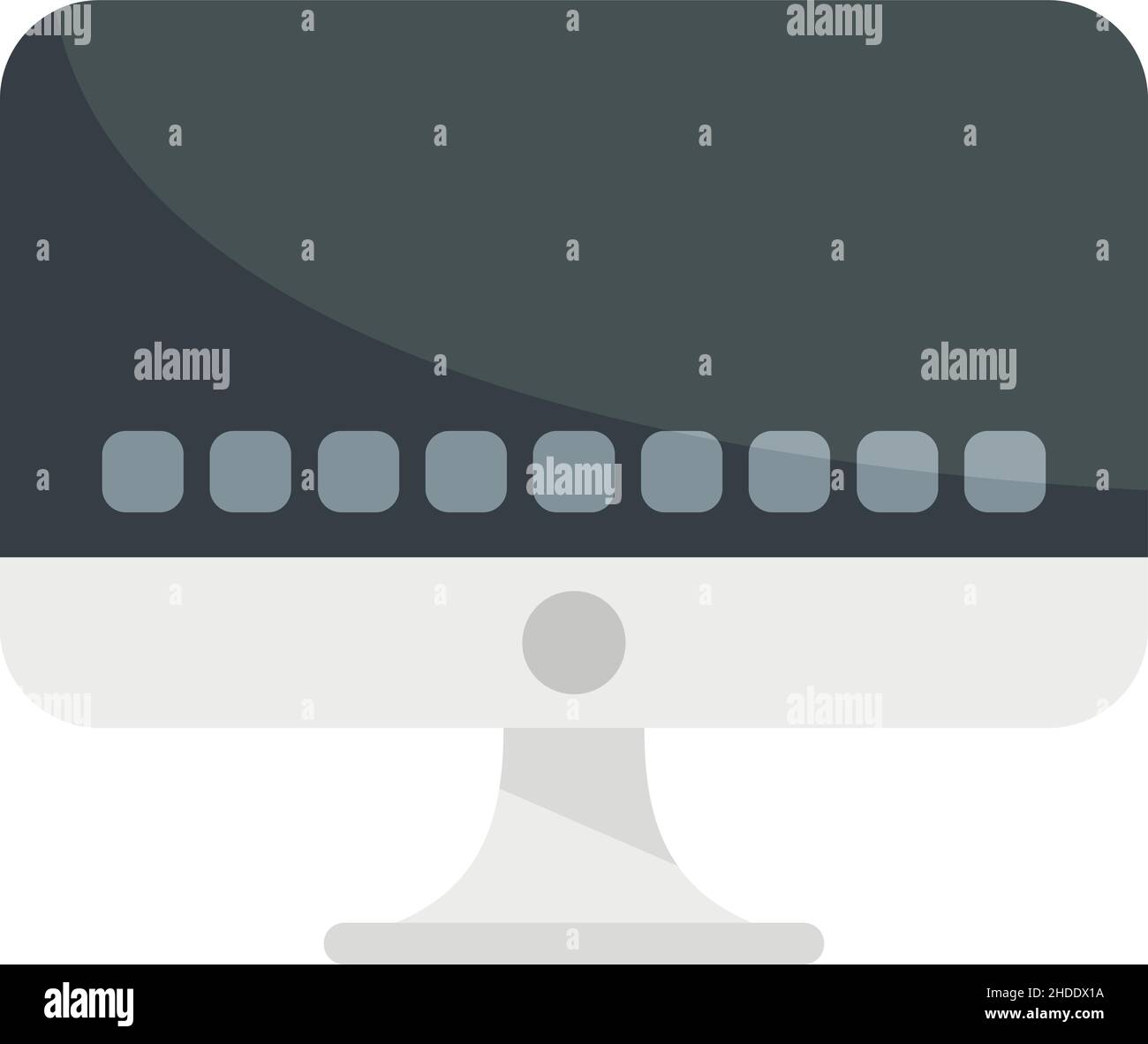 Pc operating system icon. Flat illustration of Pc operating system ...