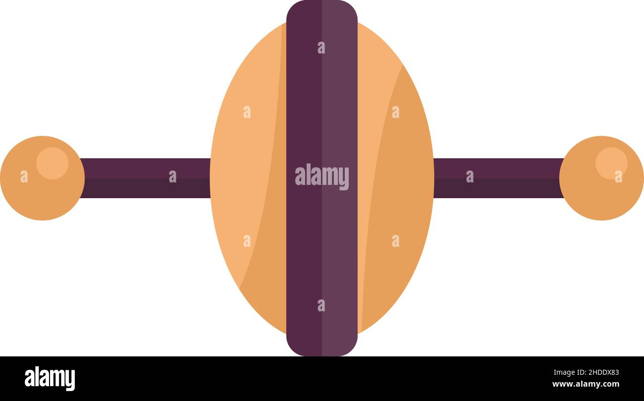Abs wheel icon. Flat illustration of Abs wheel vector icon isolated on ...