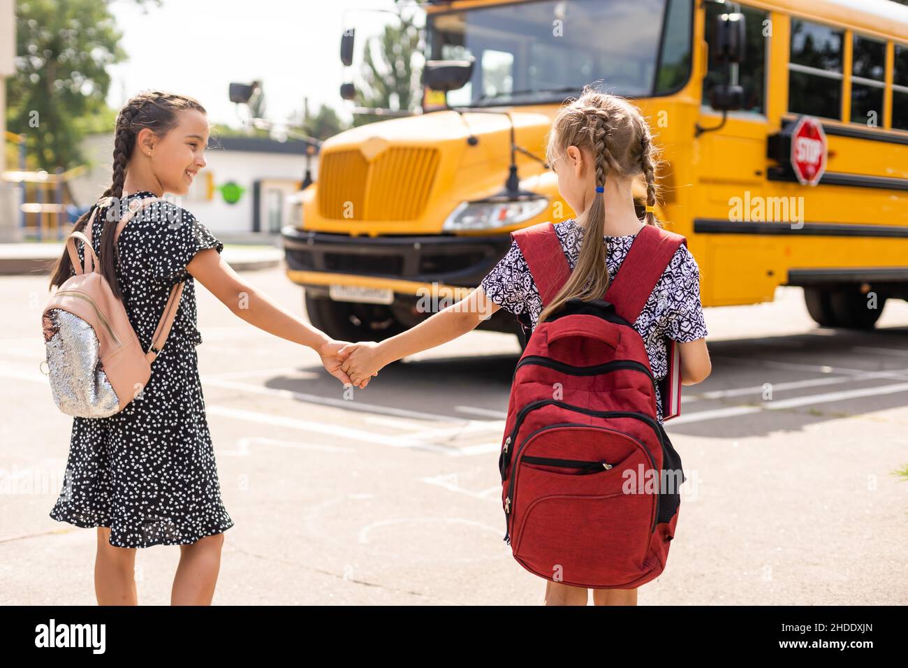 Happy life. Happy smiling friends. Have fun. Happy kids relaxing ...