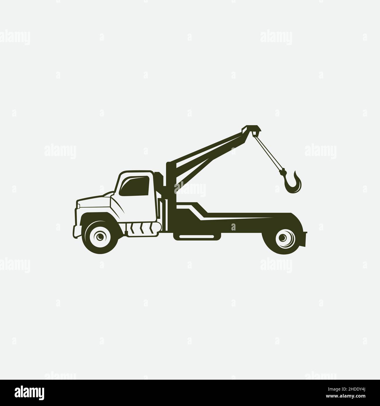 Tow truck towing car hi-res stock photography and images - Alamy