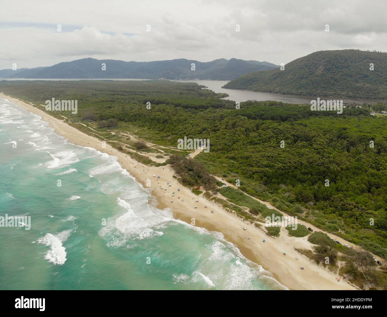 Praia do Moçambique Florianópolis Santa Catarina Stock Photo - Alamy