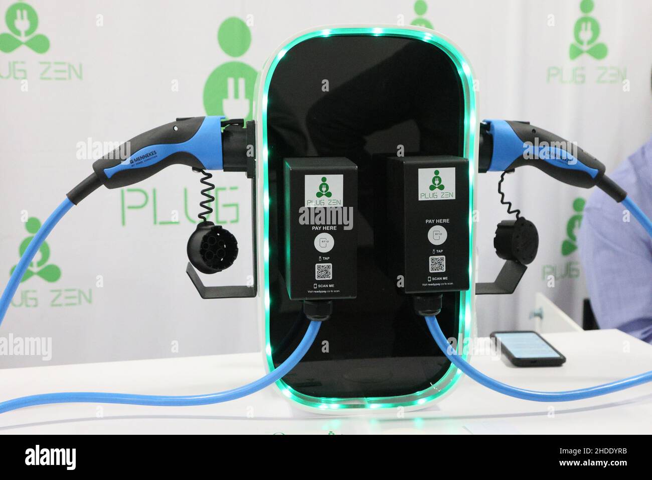 Las Vegas, United States. 05th Jan, 2022. A view of the Plug-Zen multi ...