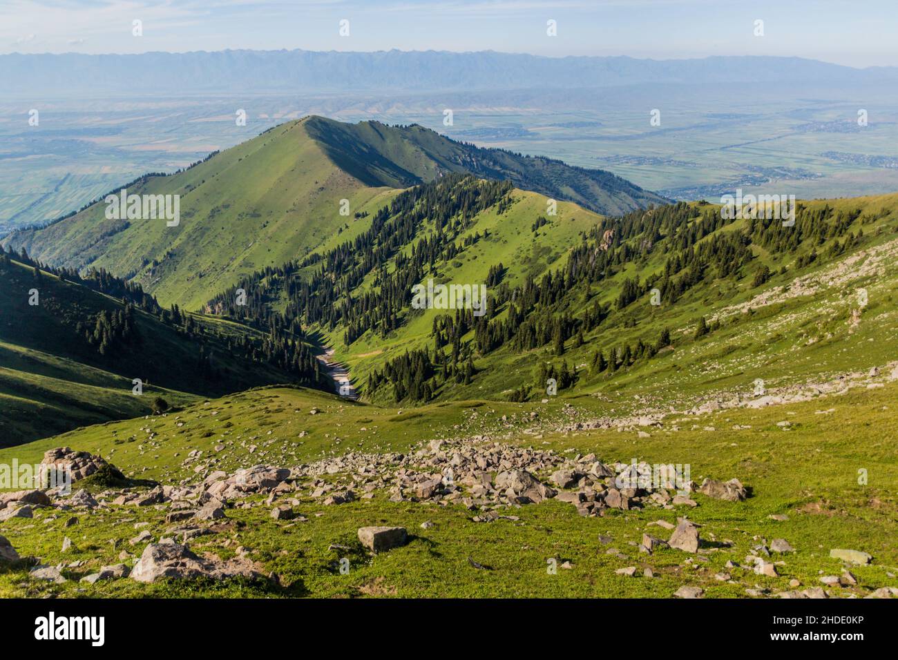 Mountains near Karakol town, Kyrgyzstan Stock Photo - Alamy
