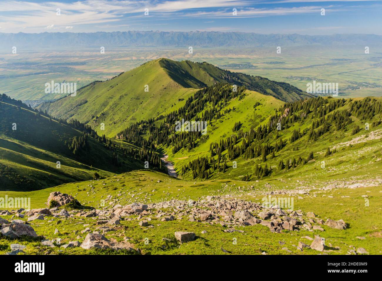 Mountains near Karakol town, Kyrgyzstan Stock Photo - Alamy