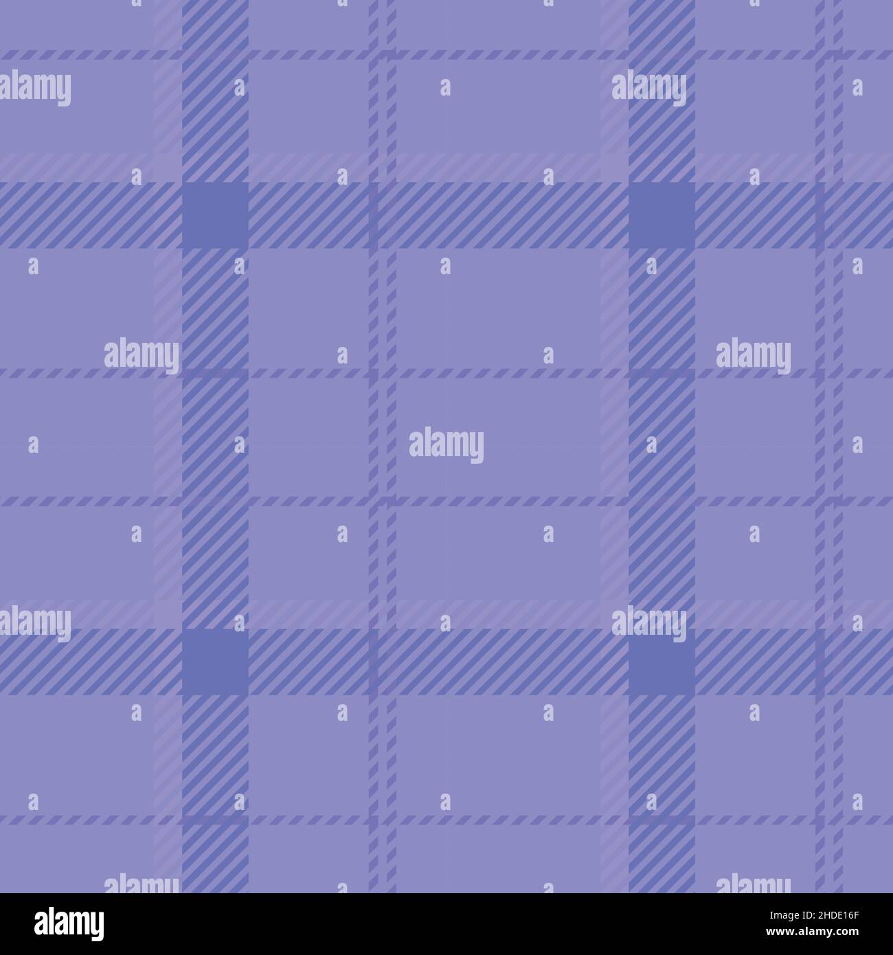 Peri purple tartan color of the year seamless pattern texture. Tonal ...