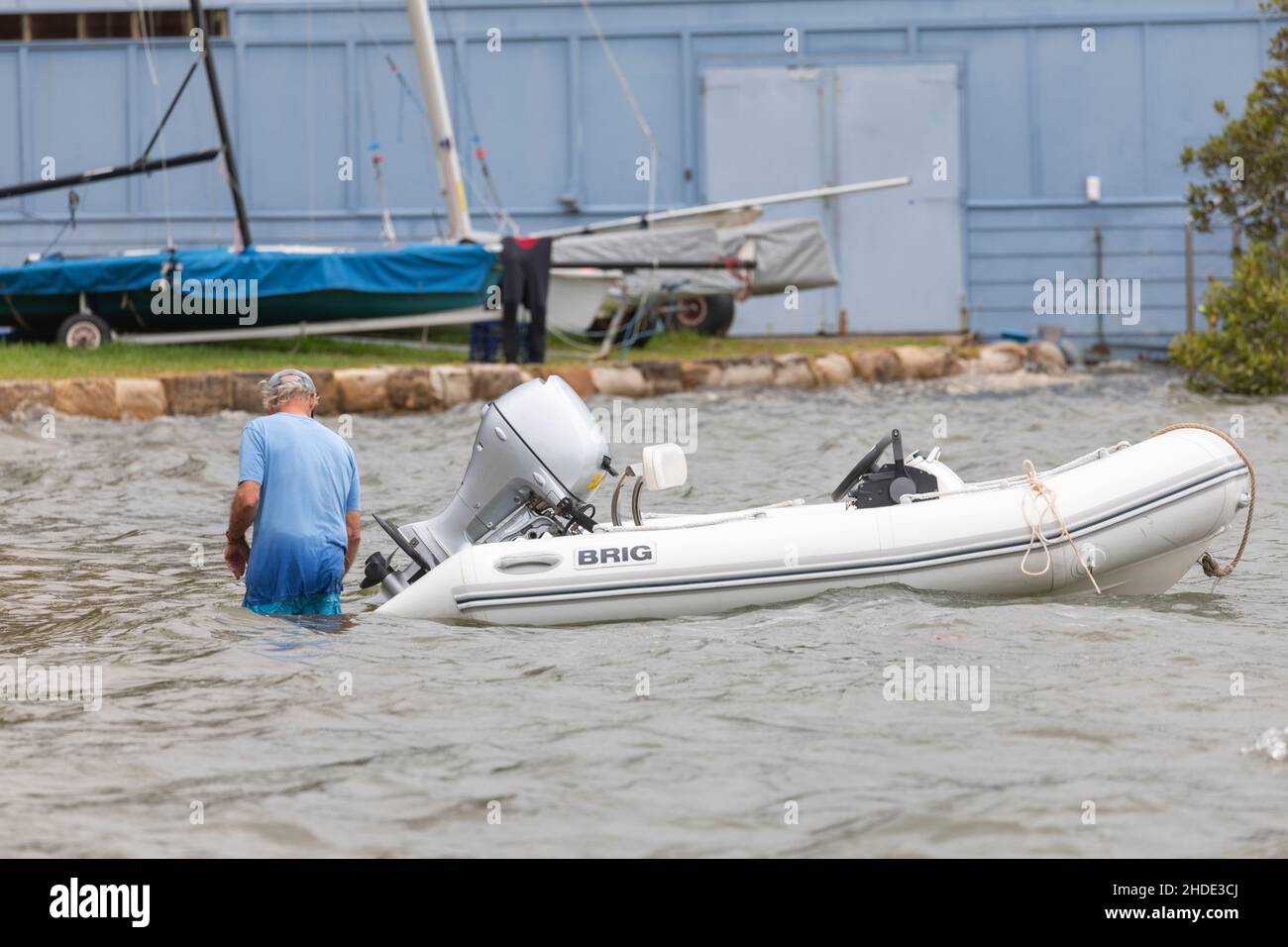 Brig dinghy hi-res stock photography and images - Alamy