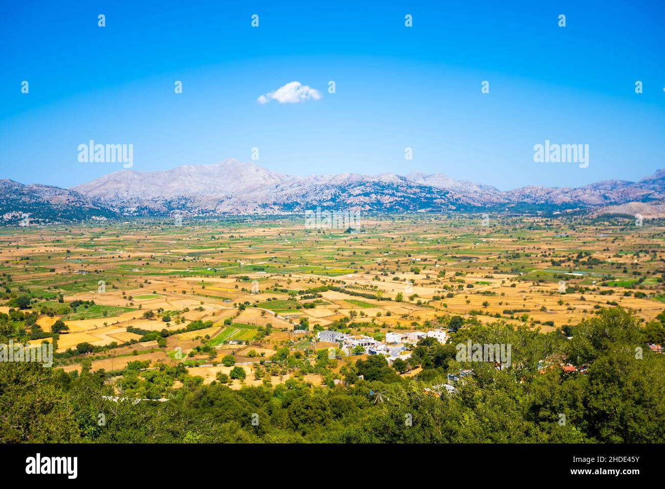 landscape of crete, top view, Crete island in Greece Stock Photo - Alamy