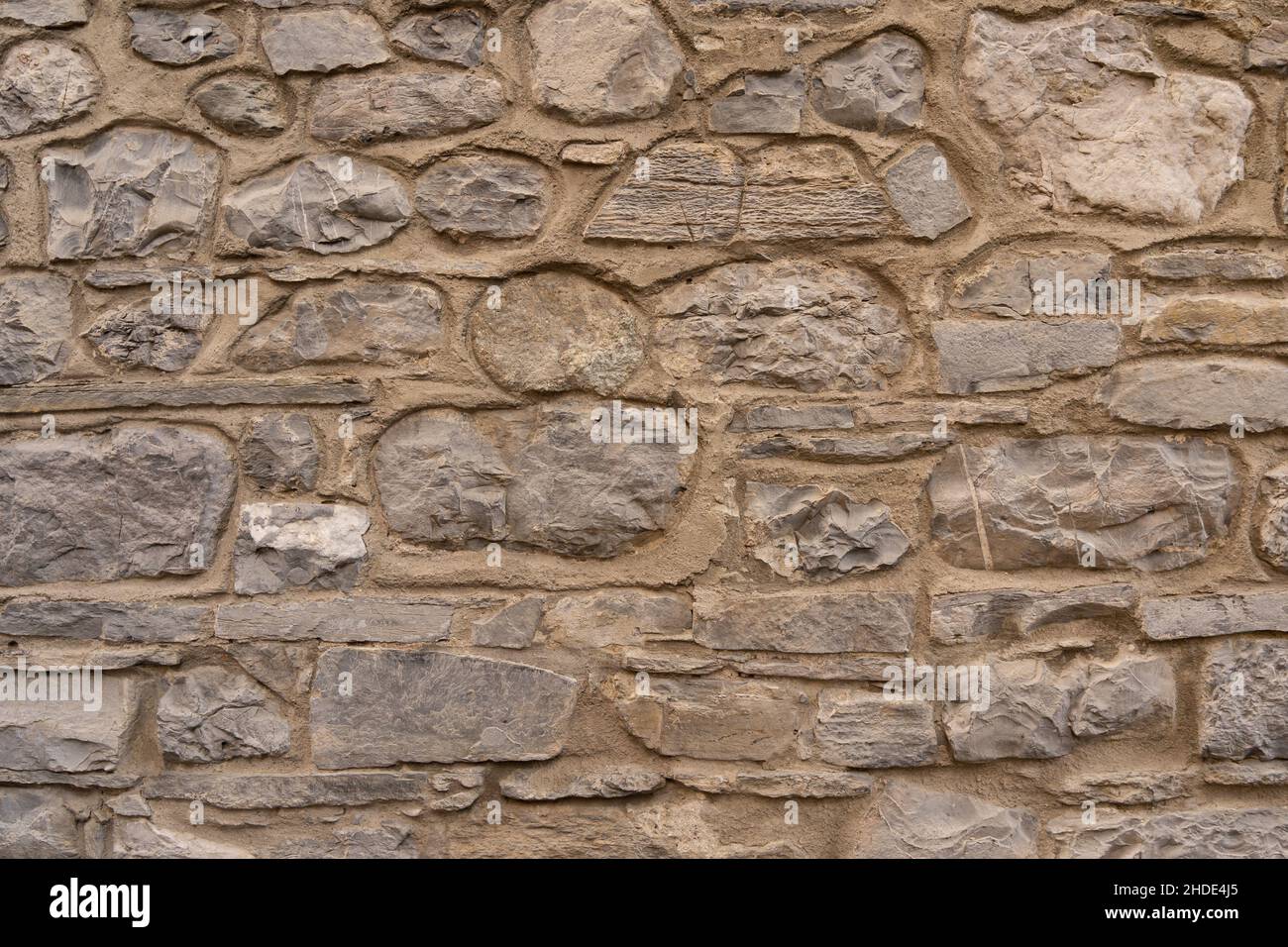 Stone wall structure of an old house Stock Photo - Alamy