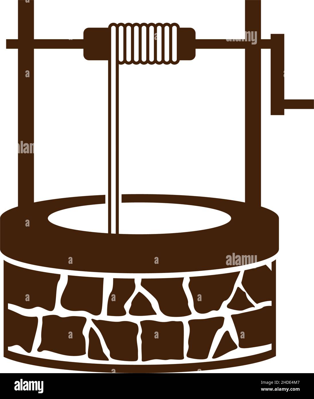 Well structure vector vectors hi-res stock photography and images - Alamy