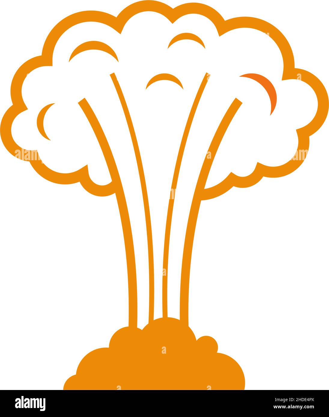 Boom explosion logo Cut Out Stock Images & Pictures - Alamy