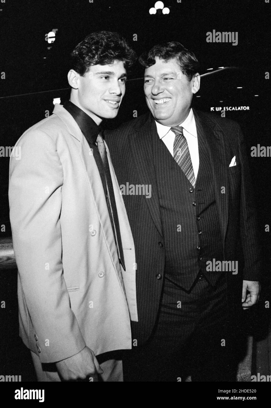 Steven Bauer and father Esteban Echevarria Circa 1980's Credit: Ralph ...