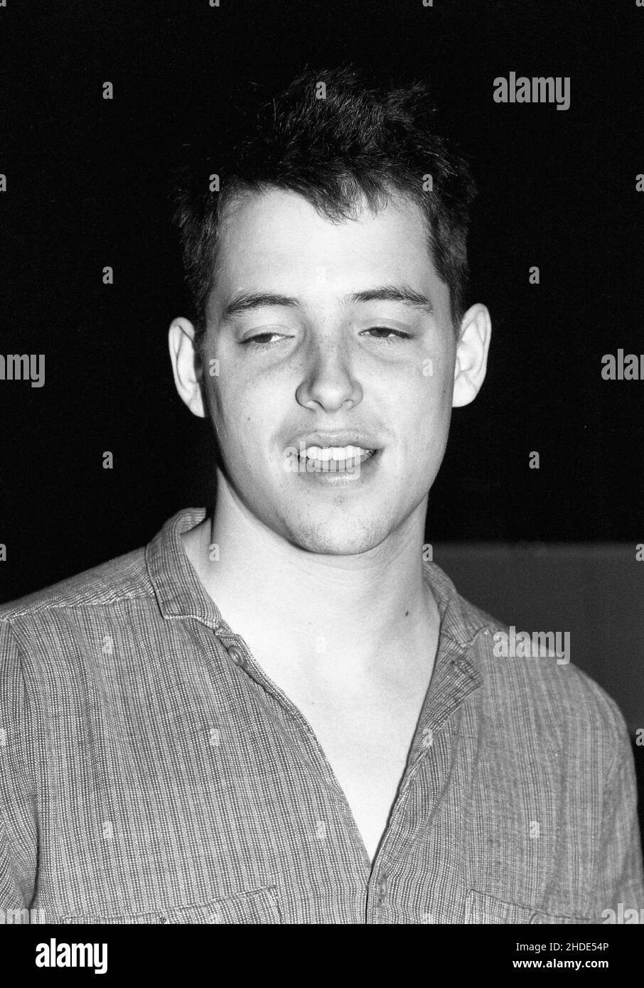 Broderick matthew Black and White Stock Photos & Images - Alamy