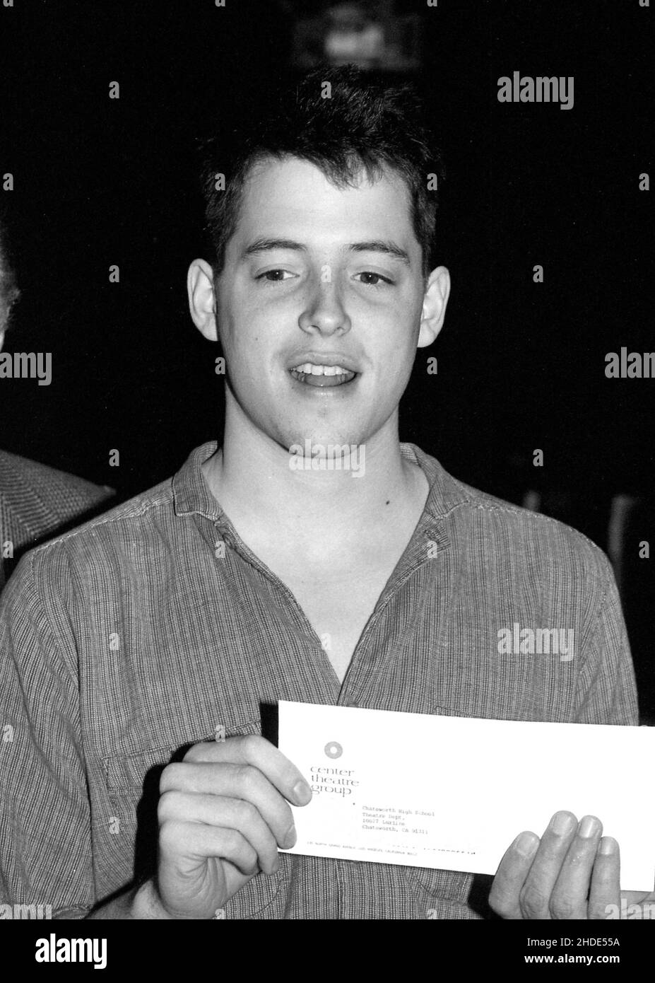 Matthew Broderick 1985 Credit: Ralph Dominguez/MediaPunch Stock Photo ...