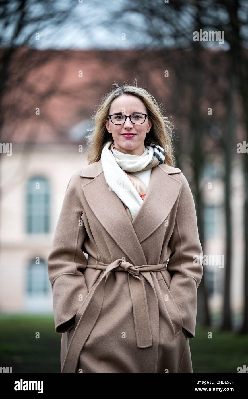 Berlin, Germany. 05th Jan, 2022. Alena Buyx, Chair of the German Ethics ...