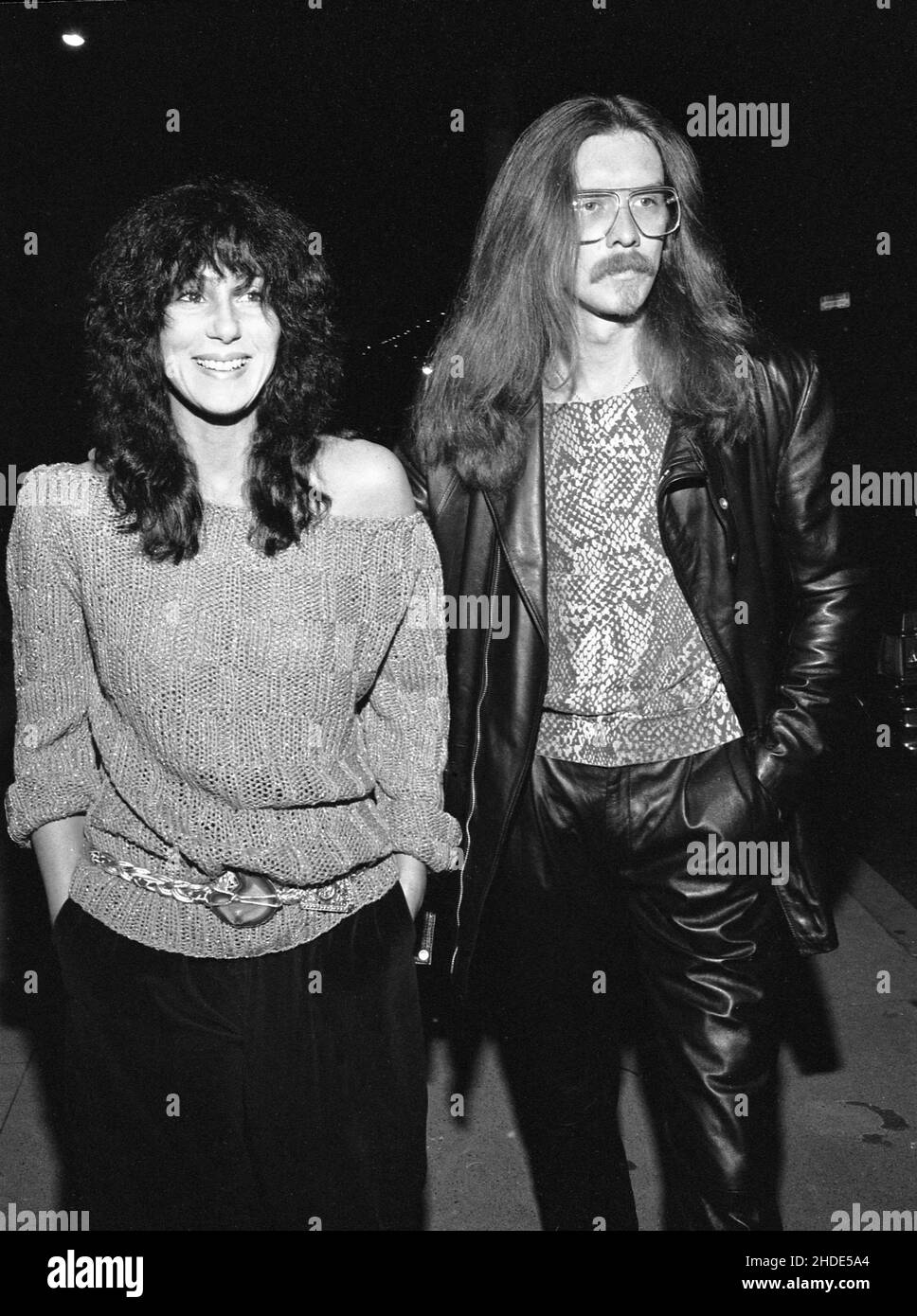 Cher 1980s Black and White Stock Photos & Images - Alamy