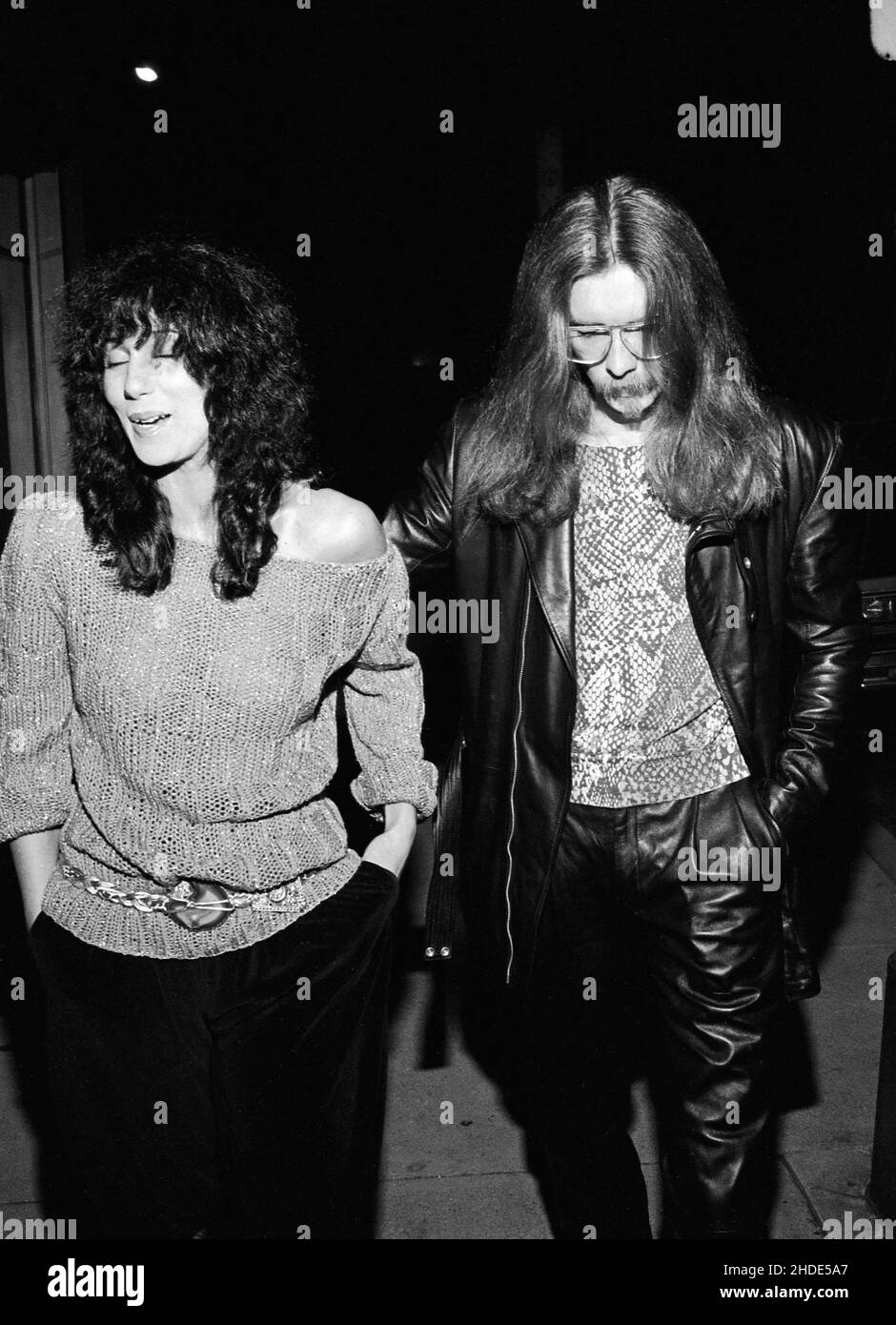 Cher and Les Dudek Circa 1980's Credit: Ralph Dominguez/MediaPunch ...