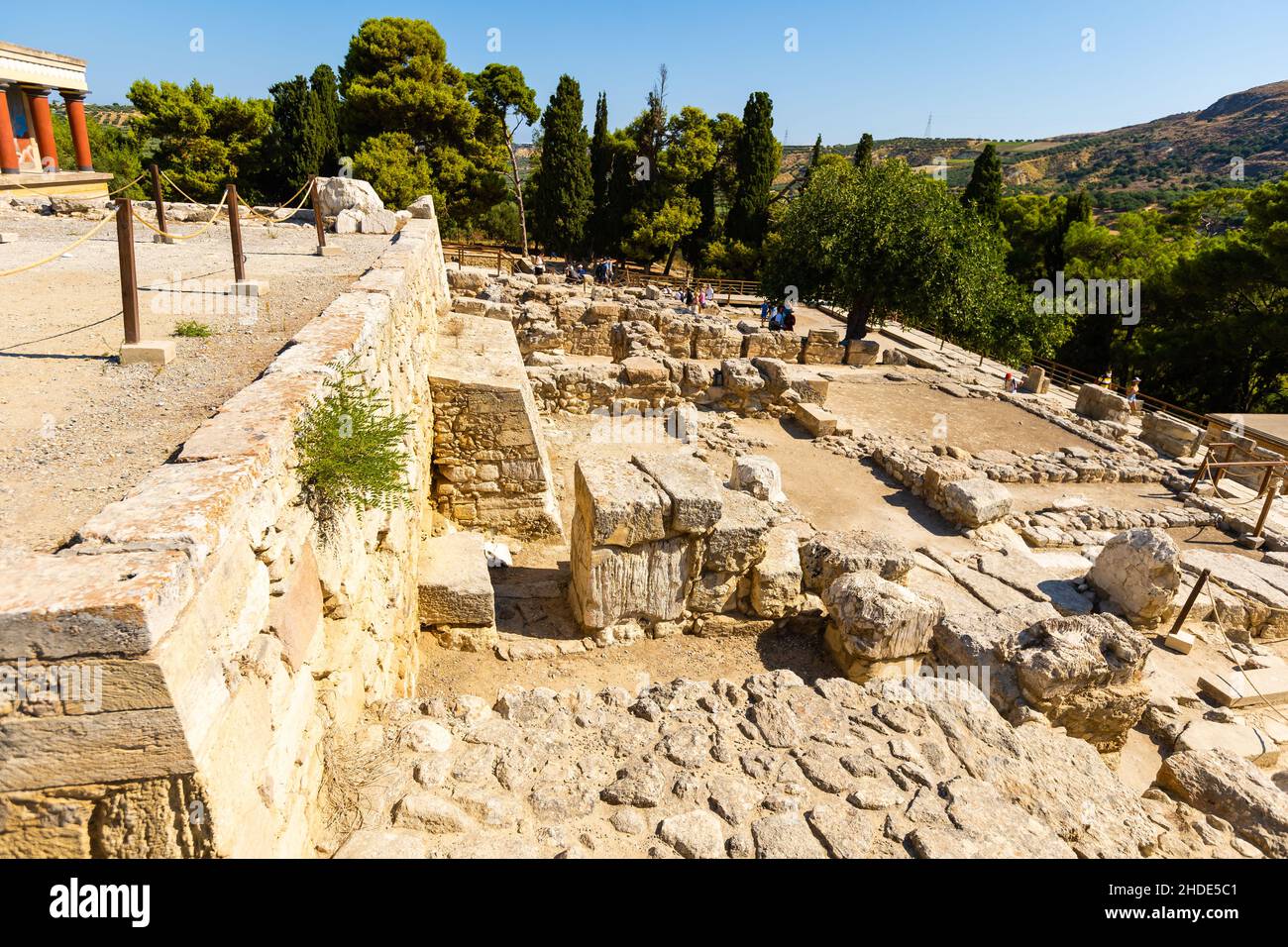 Palace knossos panorama hi-res stock photography and images - Alamy