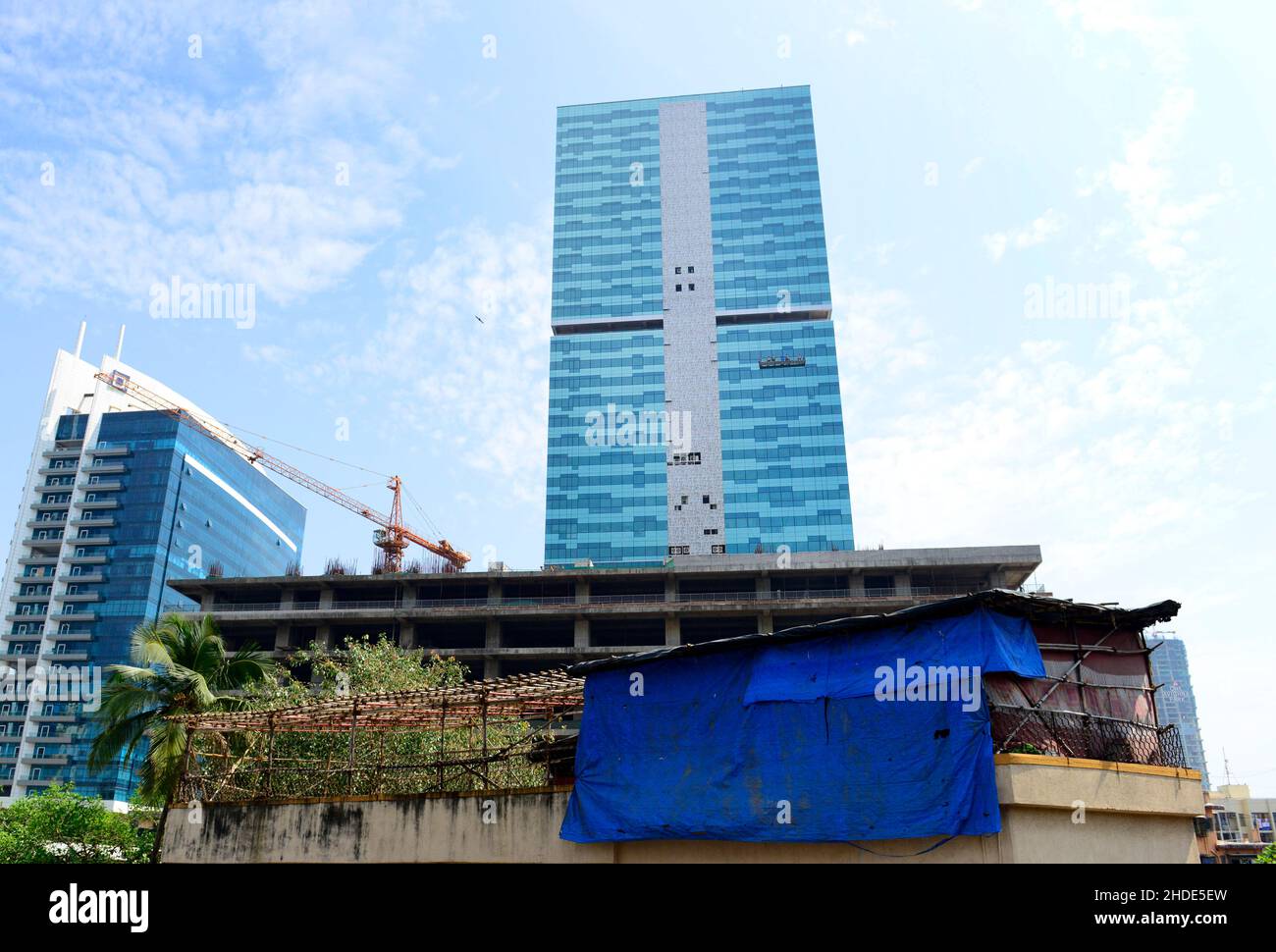Modern buildings changing the skyline of Mumbai, India Stock Photo - Alamy