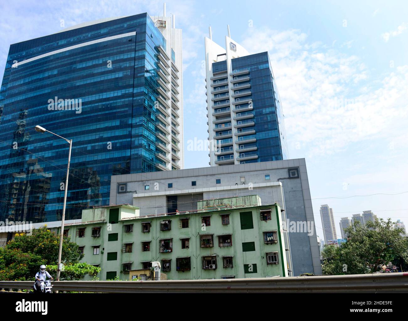 Modern buildings changing the skyline of Mumbai, India Stock Photo - Alamy
