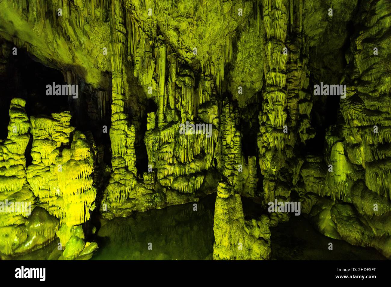 Ancient Minoan sacred Psychro cave where god Zeus was born. crete ...