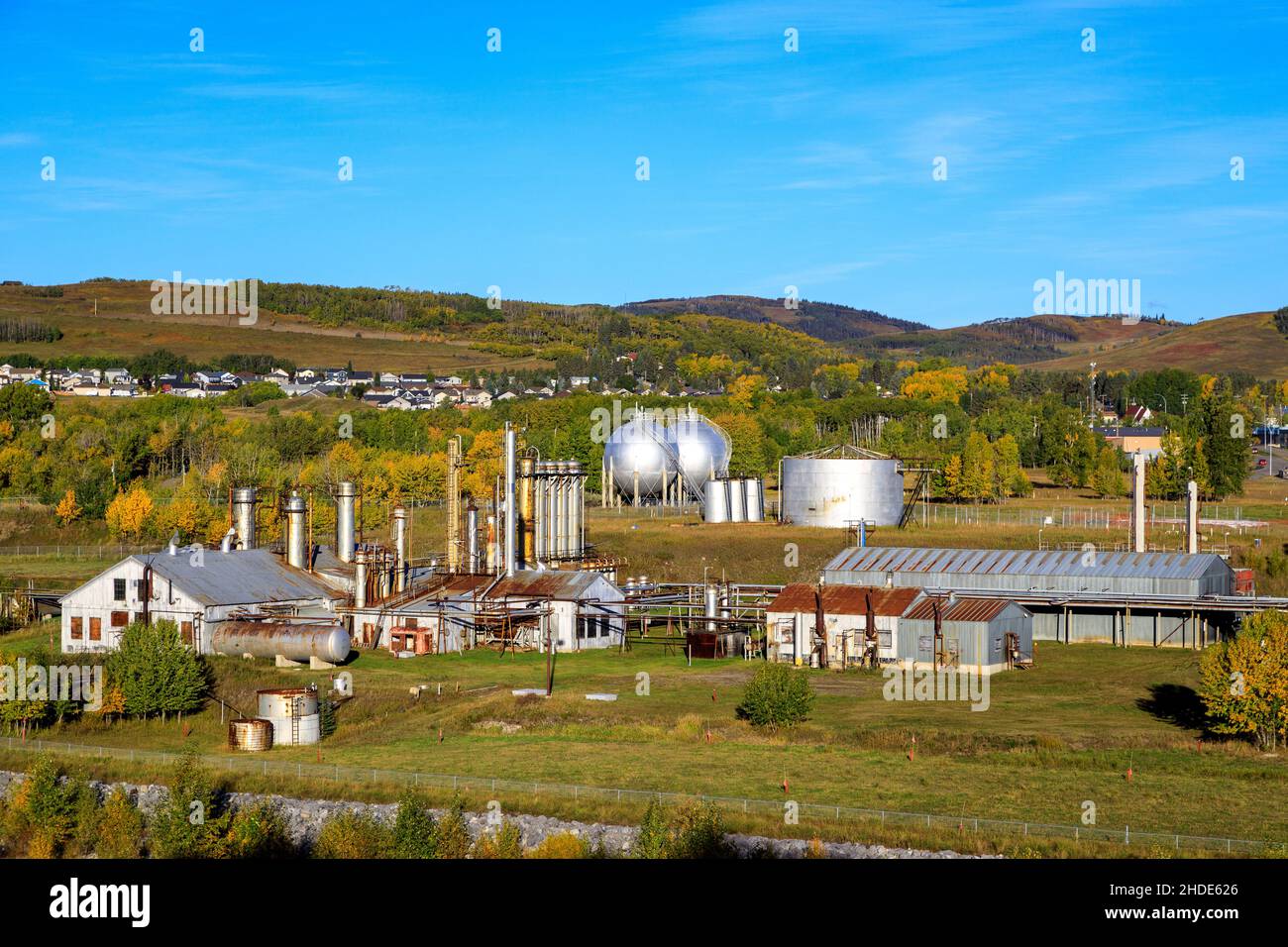 The Turner Valley gas plant, western Canada’s first natural gas ...