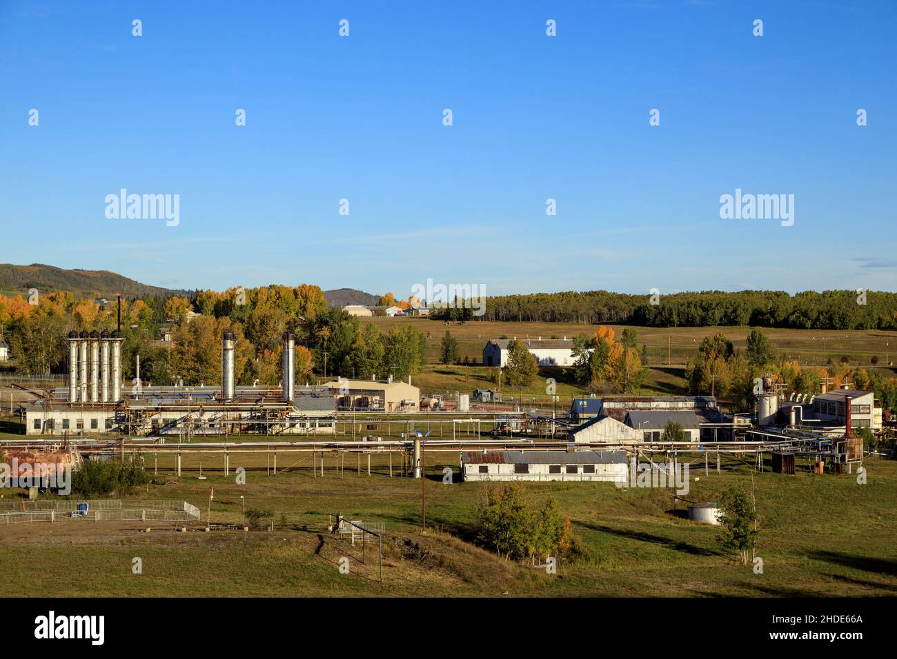 The Turner Valley gas plant, western Canada’s first natural gas ...