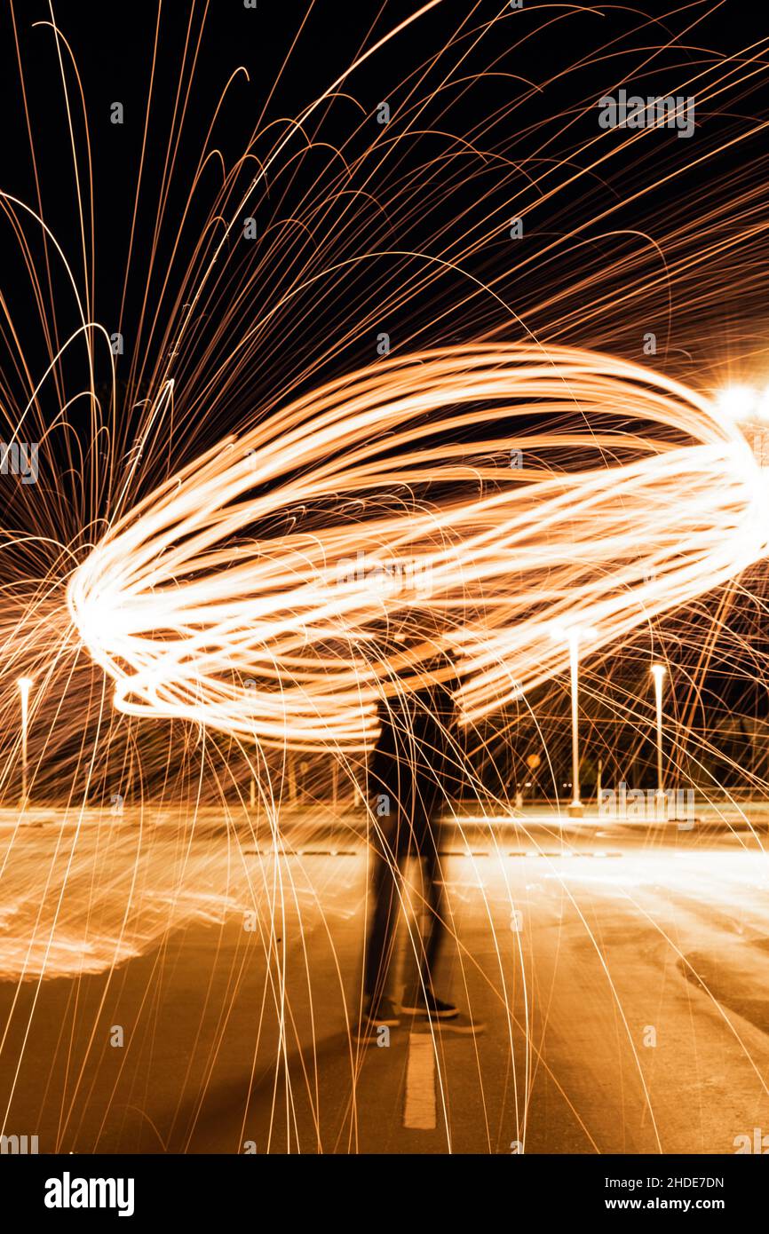Steel Wool Photography High Resolution Stock Photography and Images - Alamy