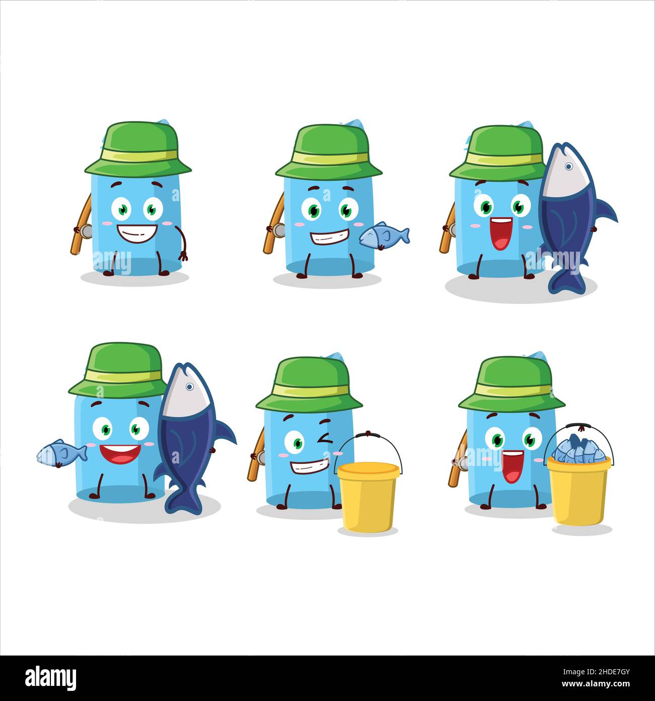 Teaching fishing Stock Vector Images - Alamy