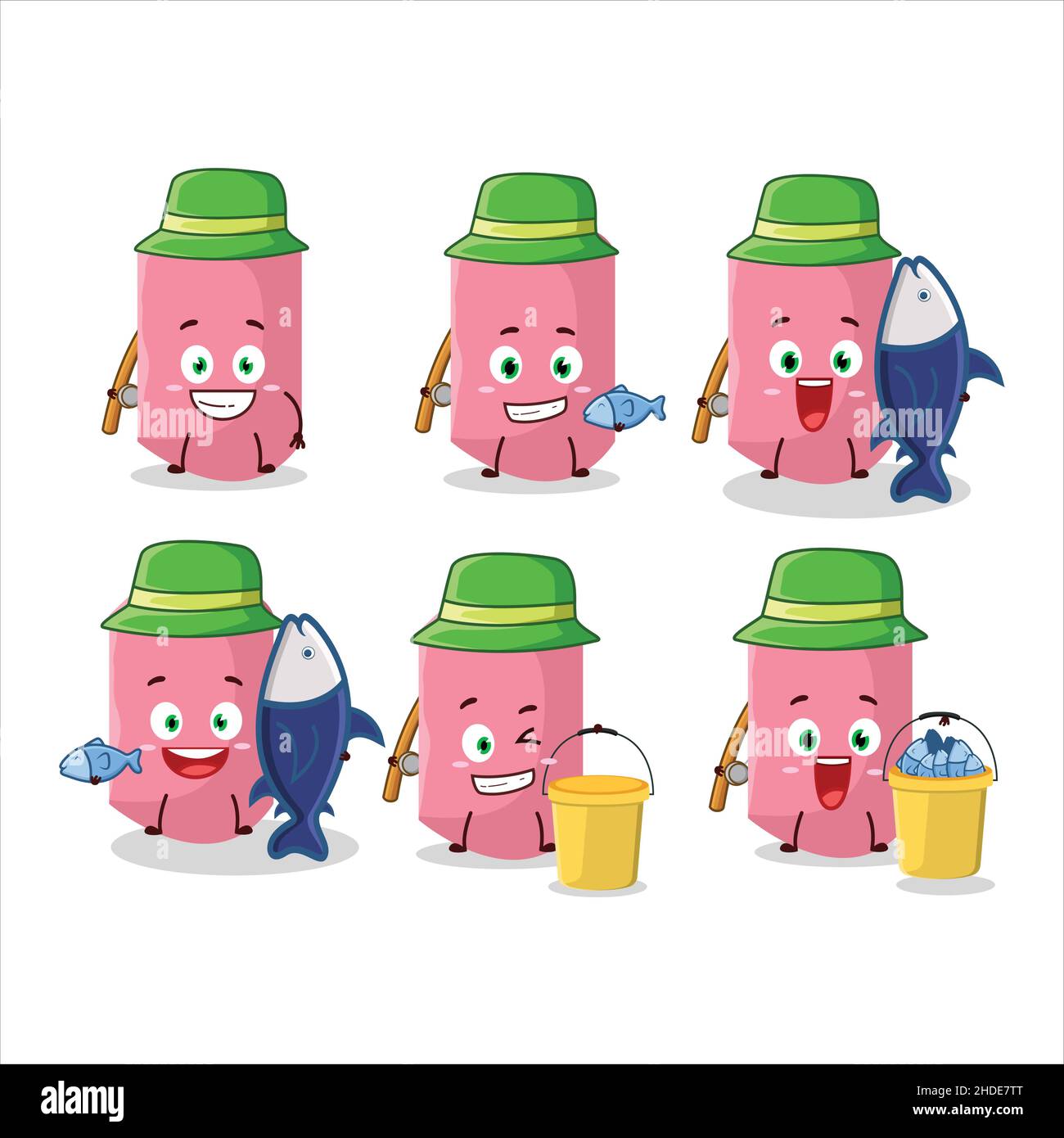 Catch of fish paint Stock Vector Images - Alamy