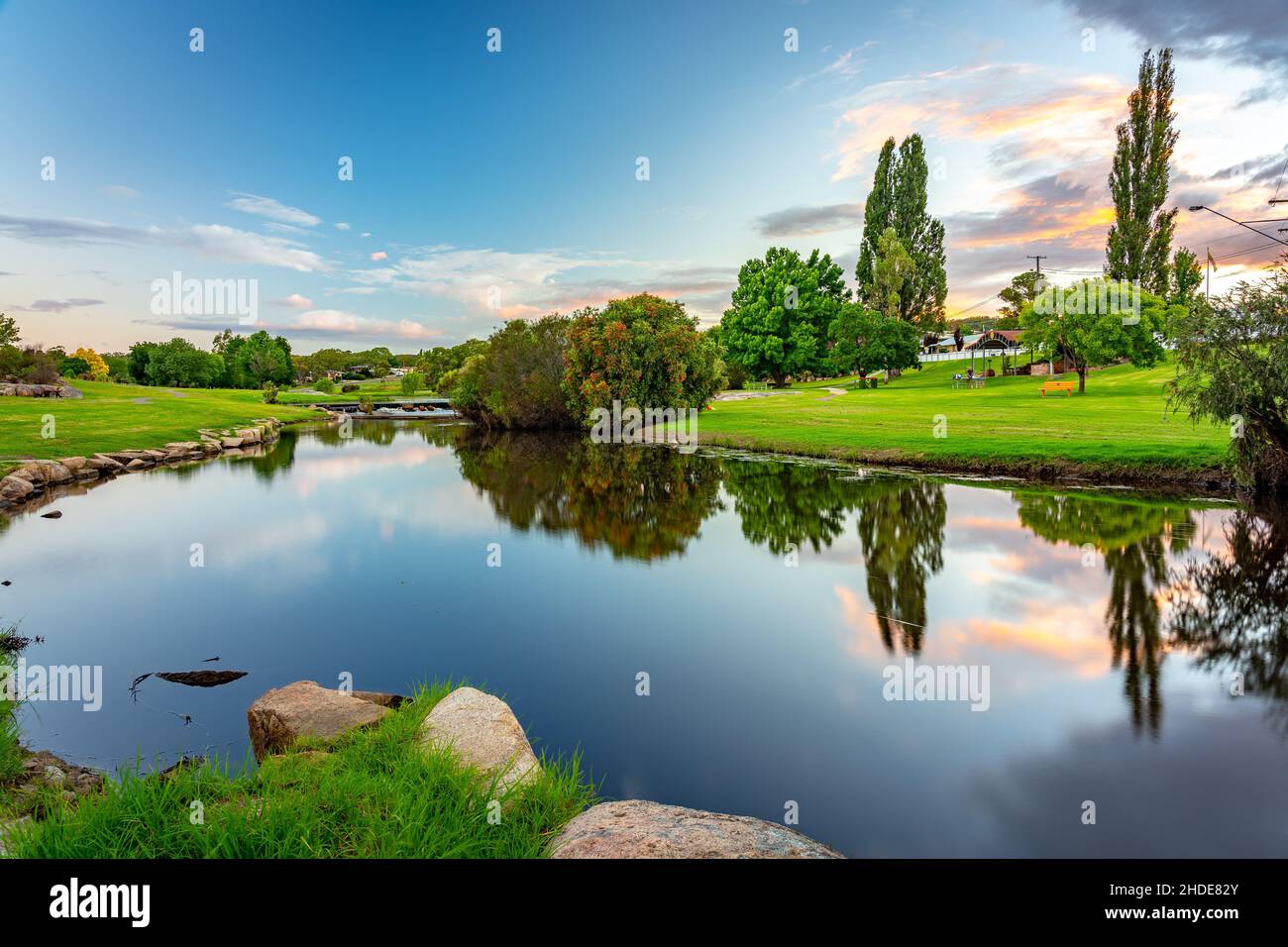 Picturesque landscape in Stanthorpe, Queensland, Australia Stock Photo ...